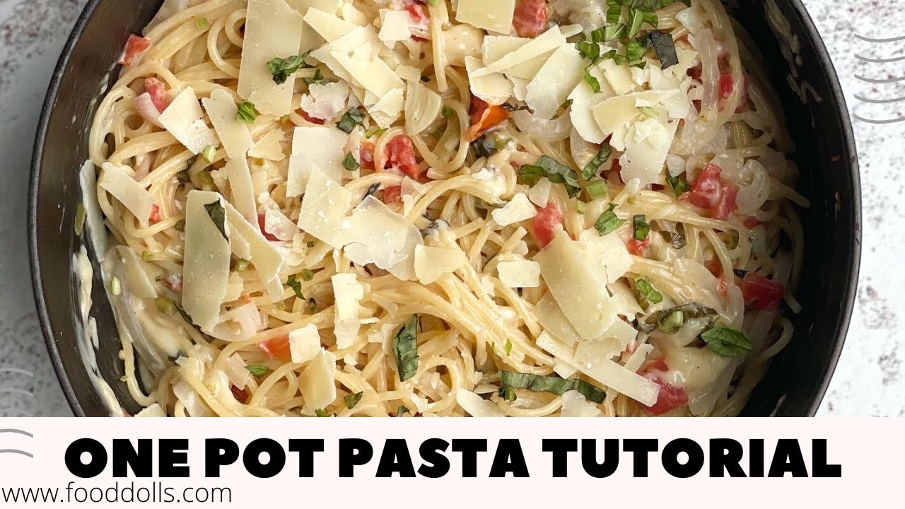 How to Make a One Pot Pasta | One Pot Parmesan Pasta Tutorial - YouTube