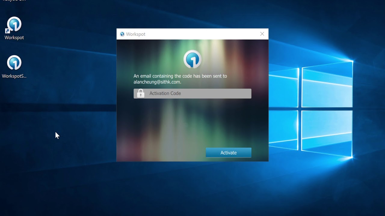 WorkSpot Install PC client - YouTube
