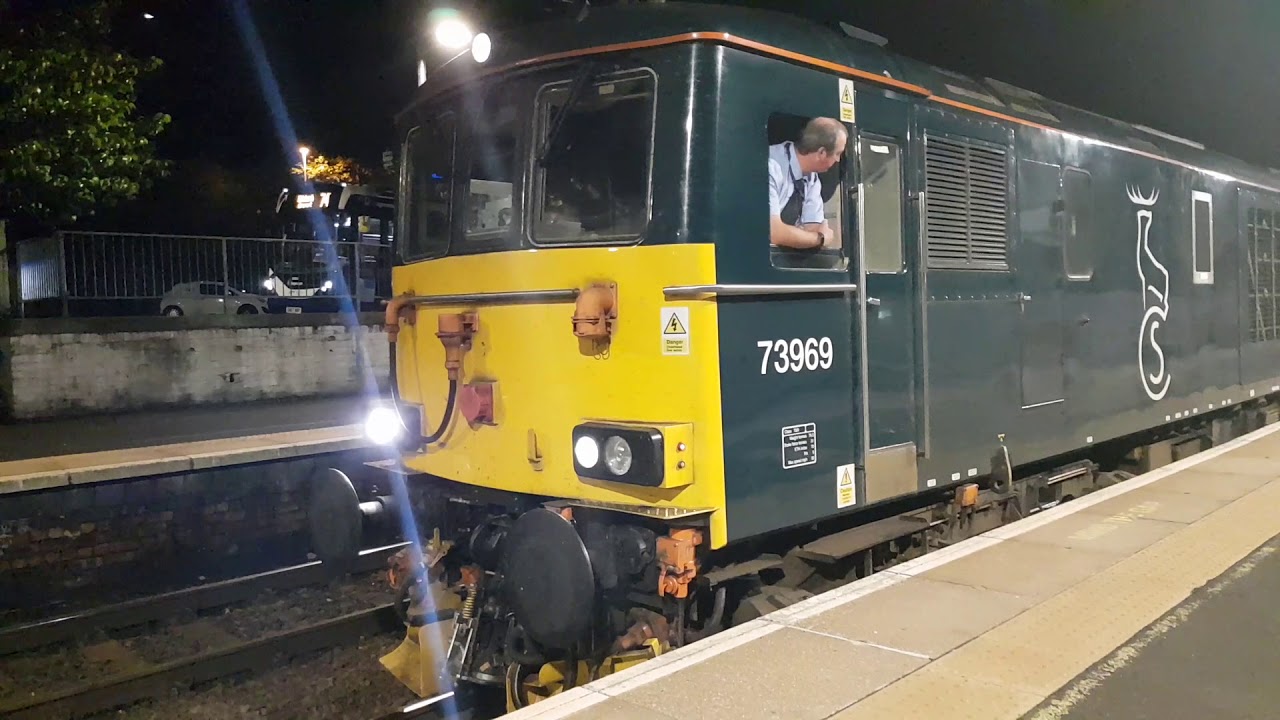 Class 73 Caledonian Sleeper - YouTube