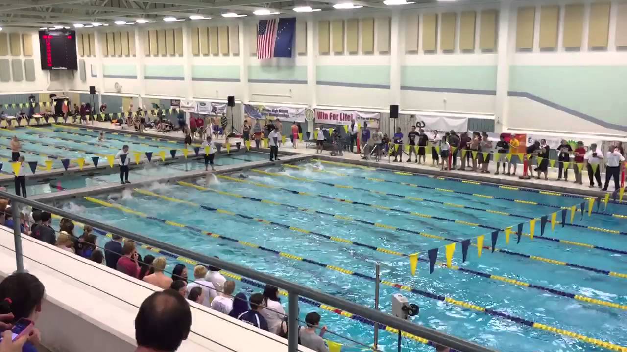 2015 Alaska High School State Swimming Championships - YouTube