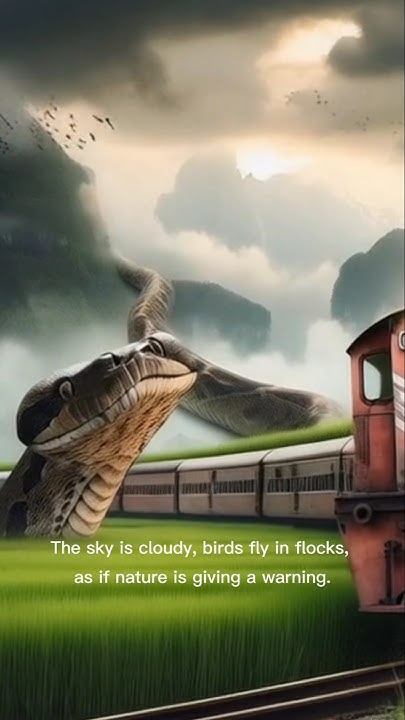 AI Nature Exploration l Travel Discovered l Python vs Train #shorts # ...