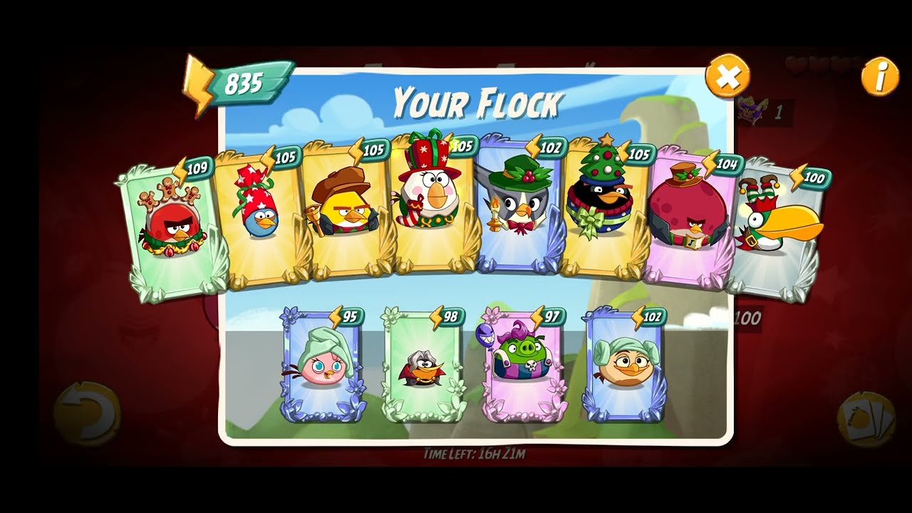 Angry Birds 2 | Daily Challenge Sunday: Terence Trial 2-2-3 DC | 17/12 ...