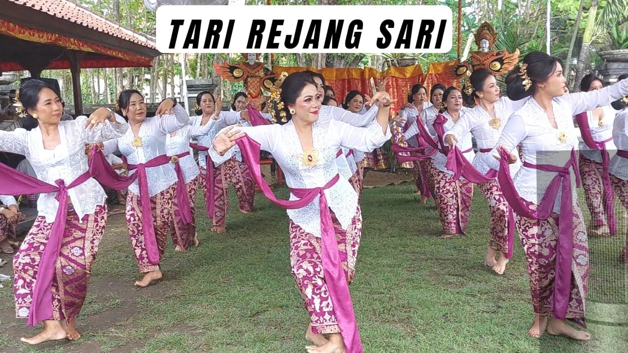 Tari Rejang Sari, Penari : Sekaa Gong Wanita PNB, Piodalan Pr. Giri ...