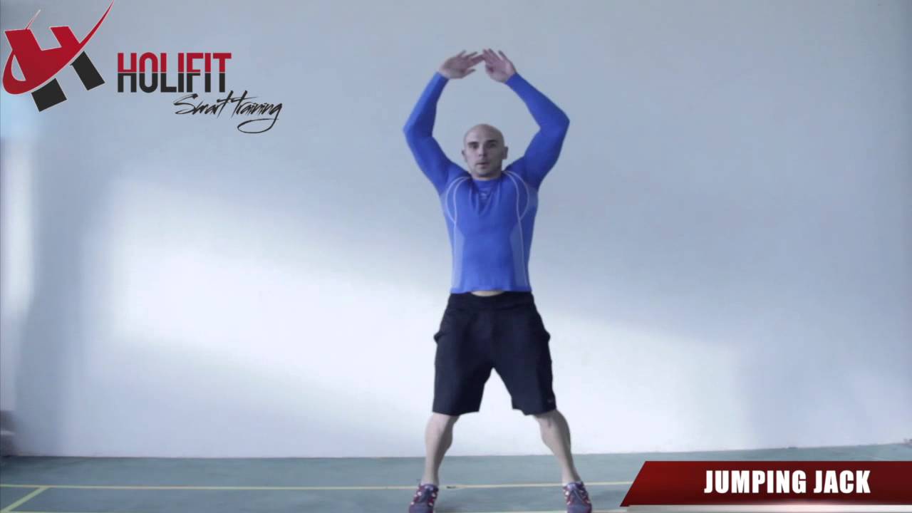 exercice fitness : jumping jack - YouTube
