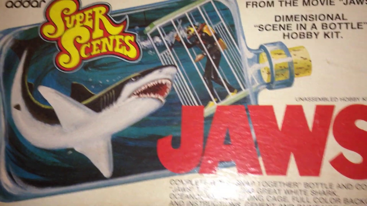 Jaws Movie Shark Model Addar Kits 1975 - YouTube