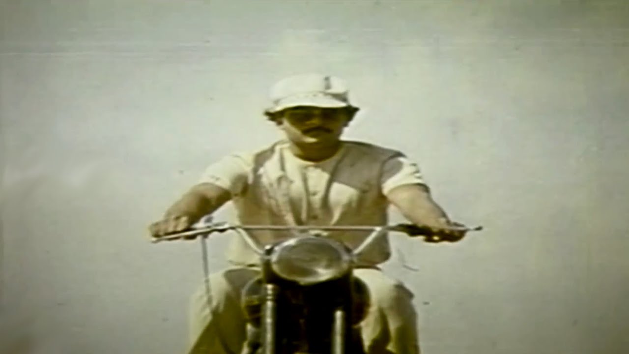 Jwala Movie || Chiranjeevi Bike Riding Action Scene || Chiranjeevi ...