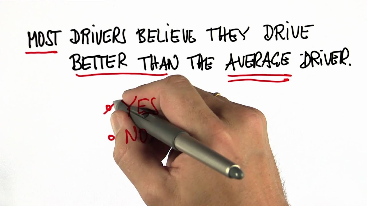 Better Than Average Solution - Intro to Statistics - YouTube
