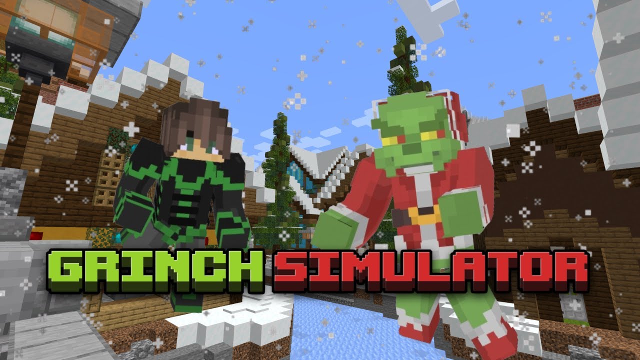 How DonderLux Stole Christmas | Minecraft Grinch Simulator - YouTube