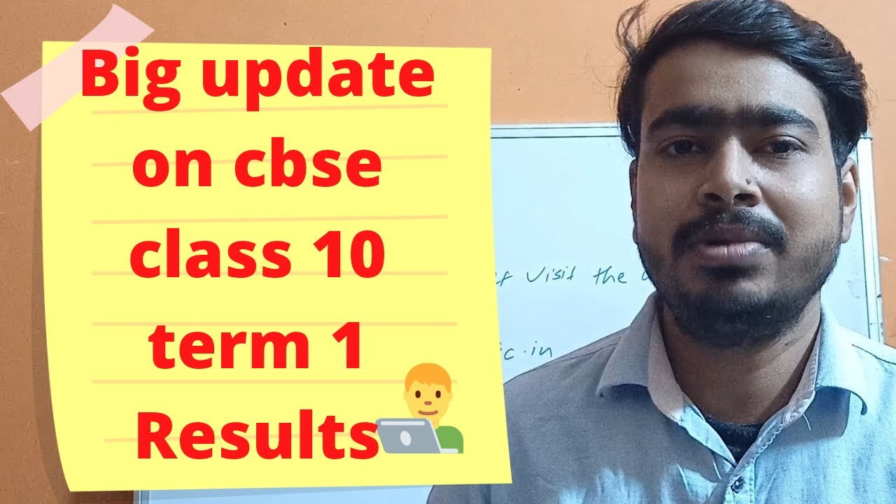 Big Update on class 10 term 1 results! - YouTube