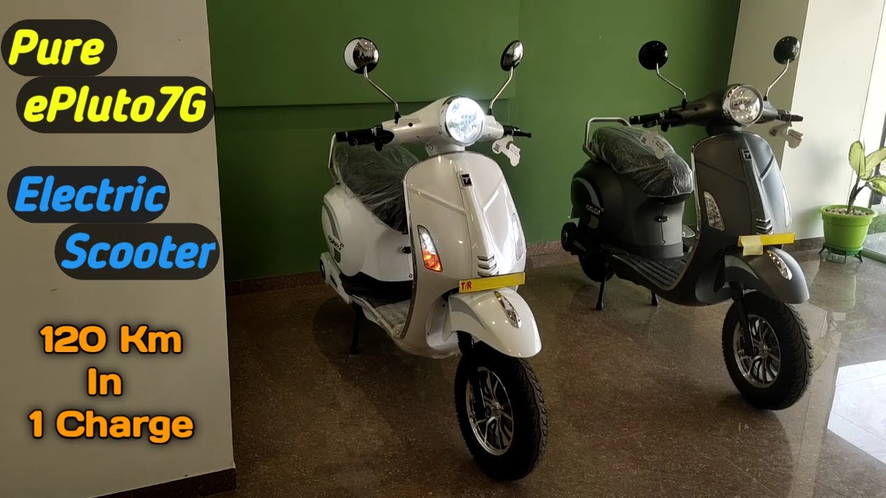 Pure Epluto 7G Electric Scooter Review Pure Engergy eBike In India 2021 ...