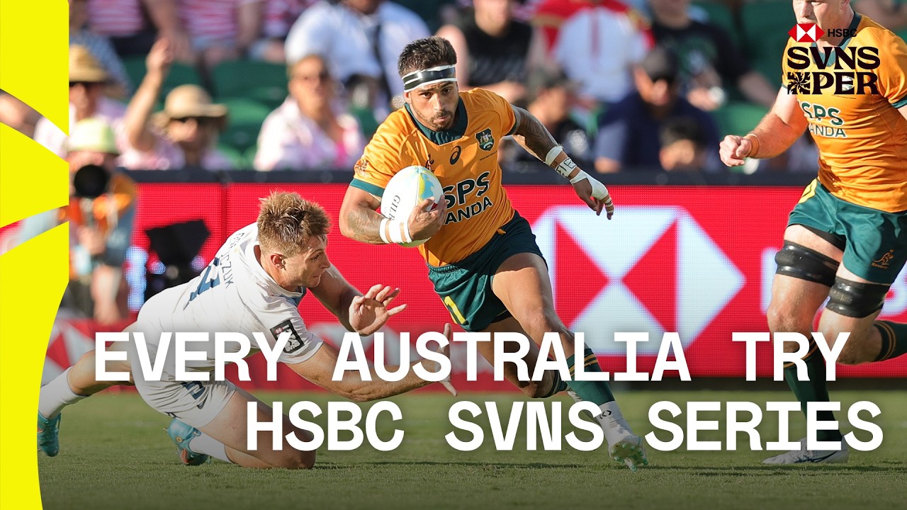 Australia bringing the heat to Perth 🔥 | Every Australia Try | HSBC ...