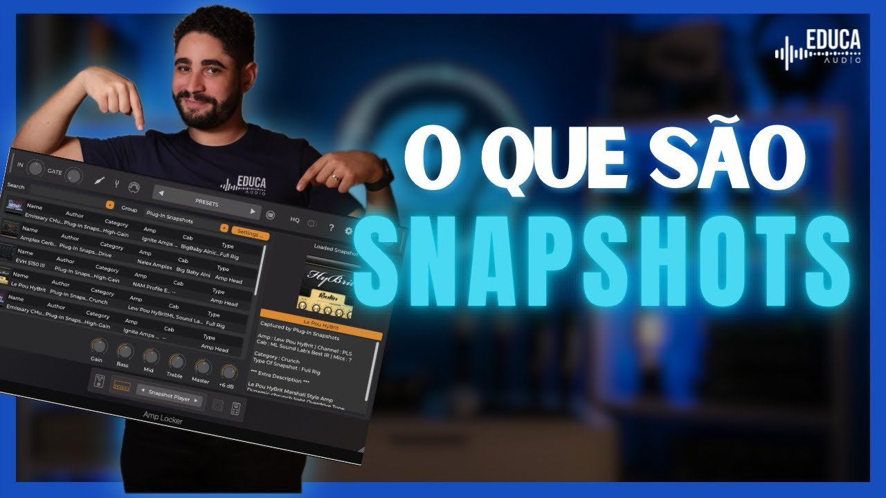 Snapshots - O que são e como usar - YouTube