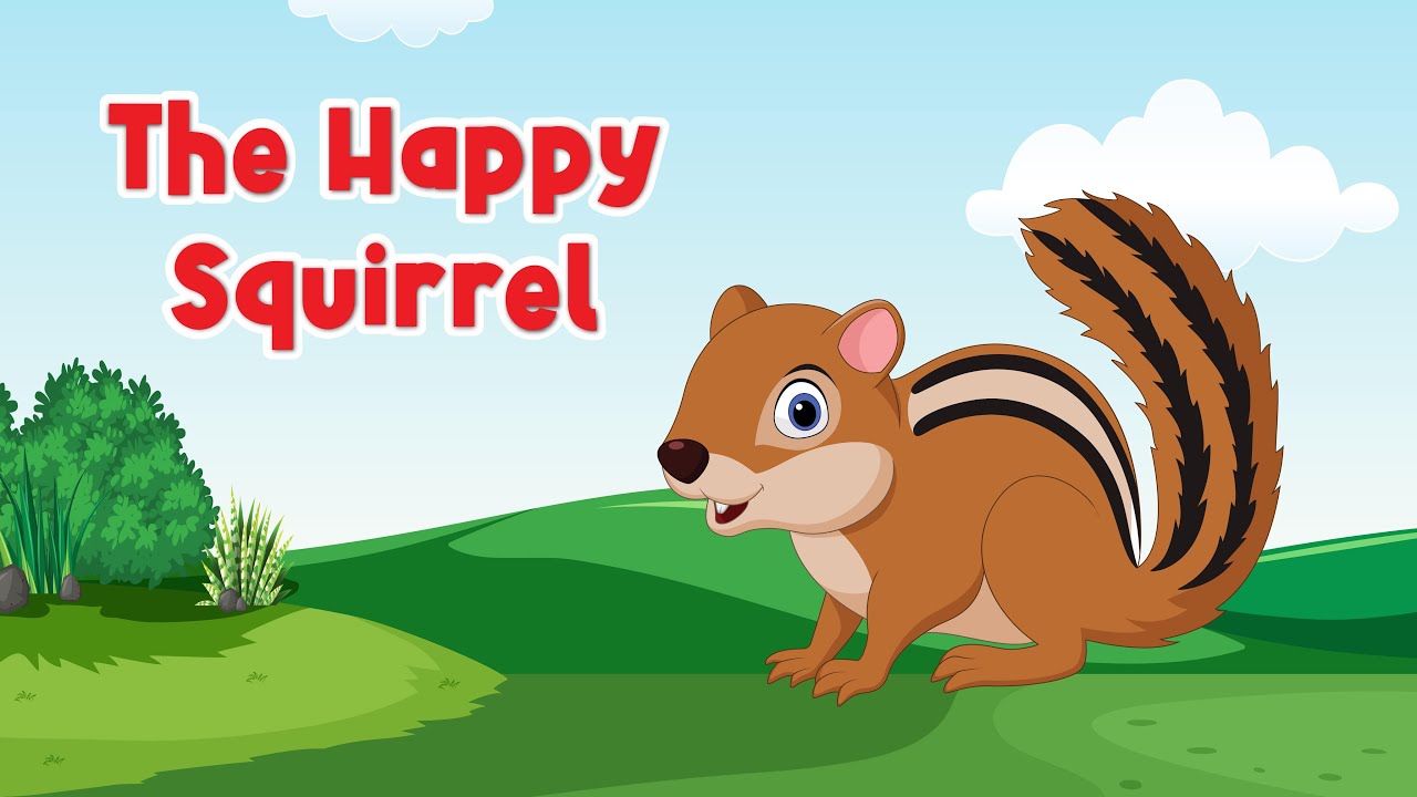 The Happy Squirrel Story in English | Kids Whiz Stories| Kids Animated ...