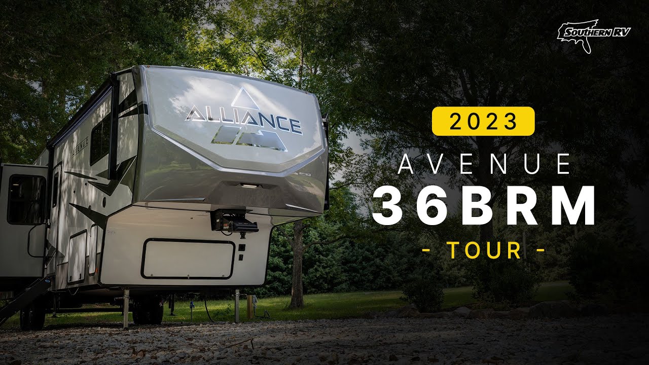 RV Rundown | 2023 Alliance Avenue 36BRM Mid Profile Full Time 5th Wheel ...