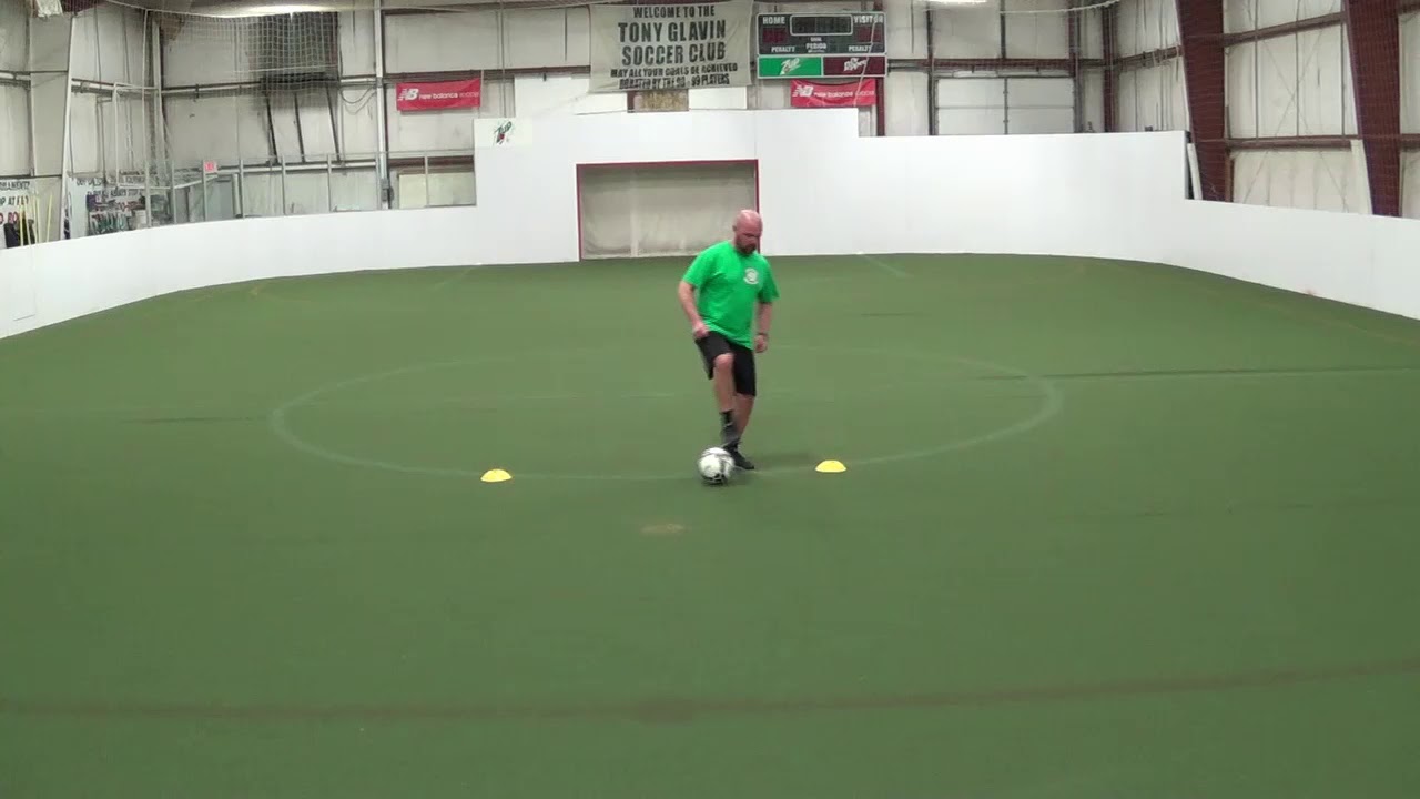 Ball Mastery - Single Leg Sole Roll - YouTube