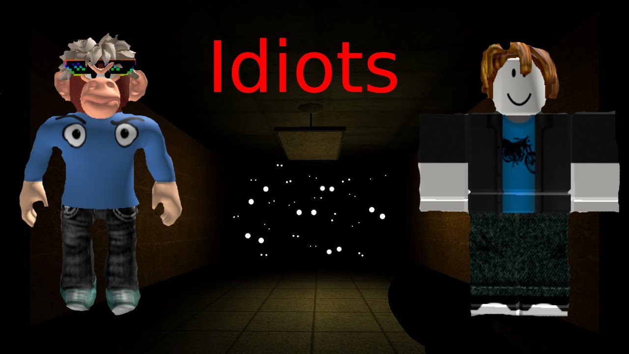 2 IDIOTS vs a horror game - YouTube