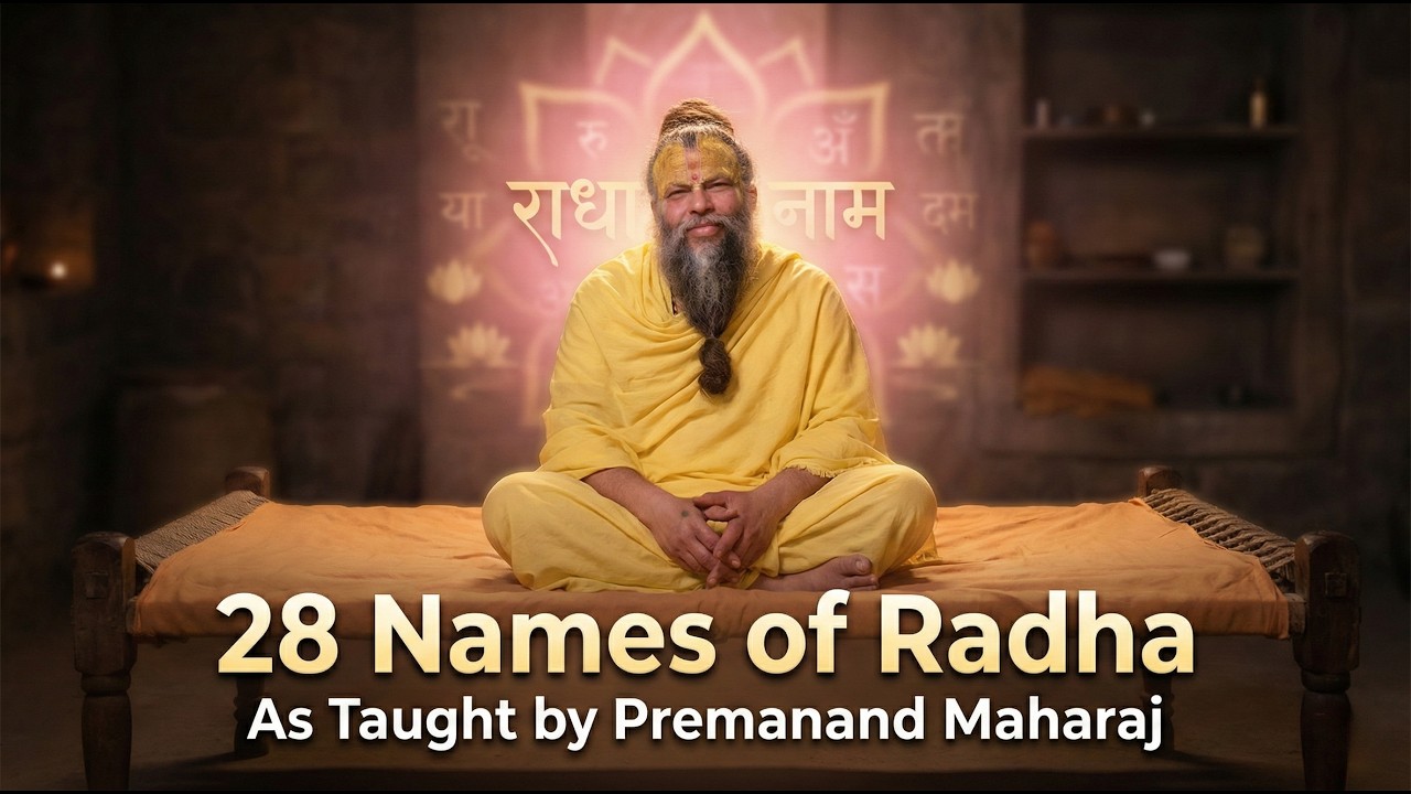 28 Names of Radha for Bhakti | As Guided by Premanand Maharaj | 11 ...