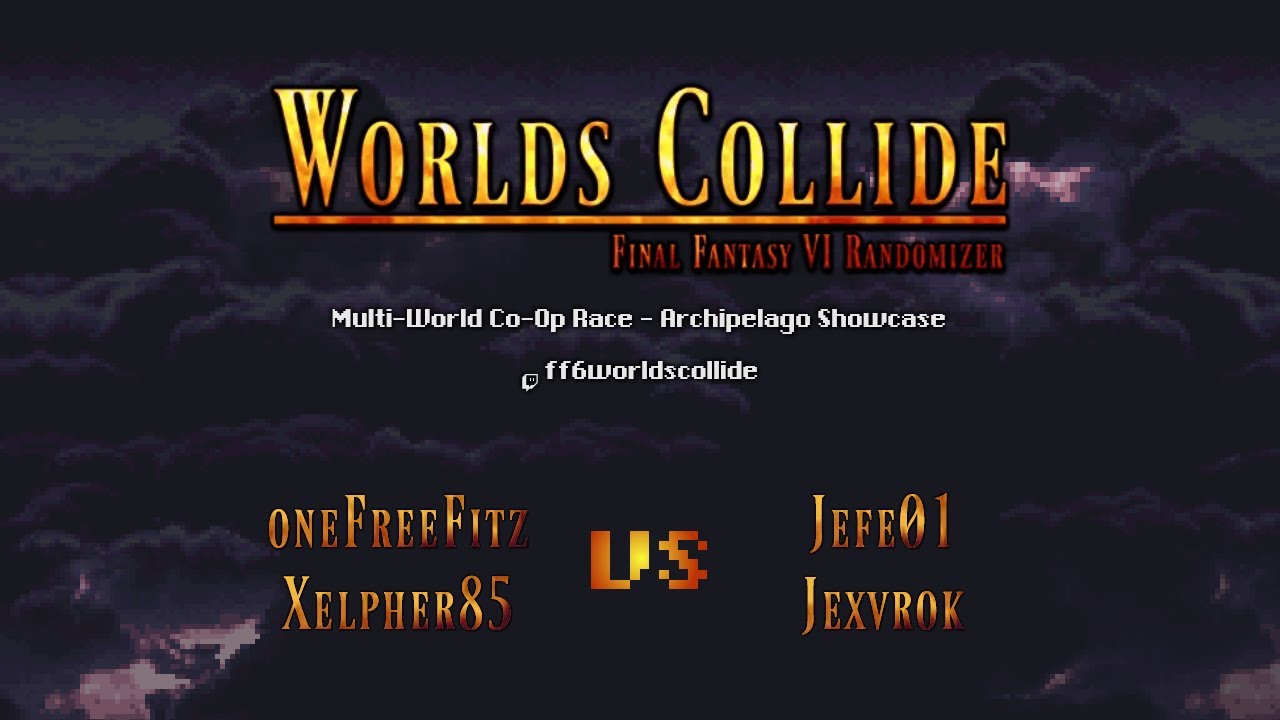 Multi-World Co-Op Race - 2v2 Archipelago Showcase - They're All Facing Final Kefka at the Same ...