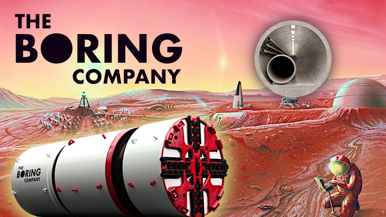Elon Sending Boring Machines To Mars?! - YouTube