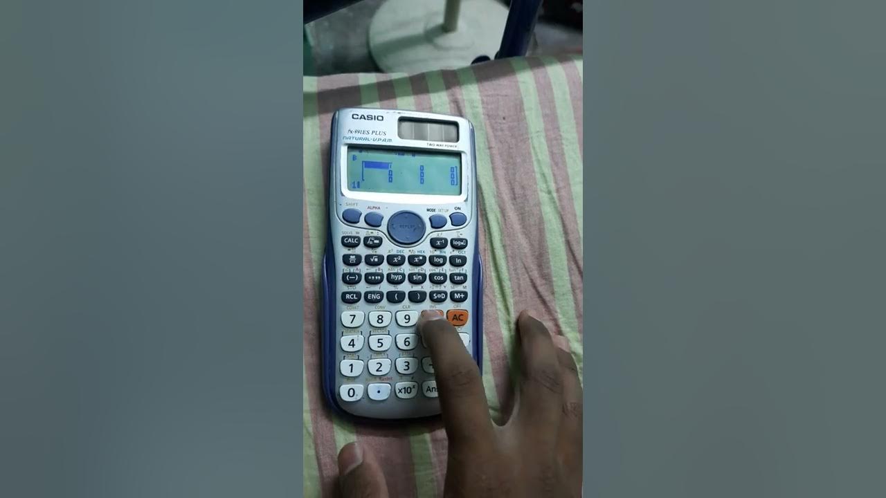 #how to use the Casio #mathematics #multiplication #calculator #matrix ...