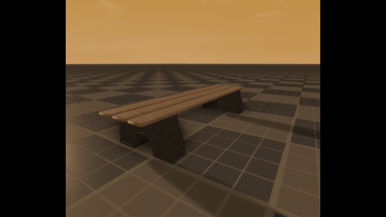 Roblox Studio Making a Bench - YouTube