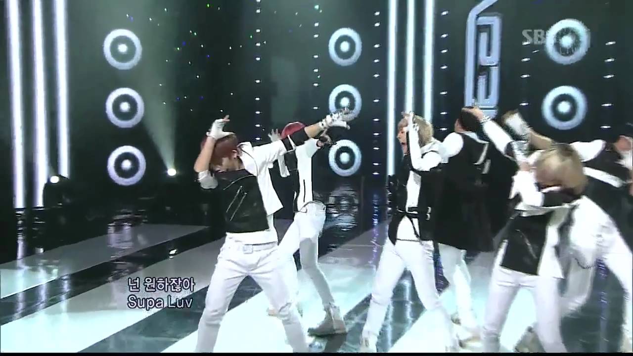 SBS인기가요-틴탑 [Supa luv (Remix ver.)](611회) - YouTube