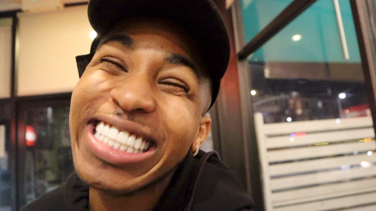 MY BROTHER WONT STOP SHOWING HIS NEW TEETH * im tired of this dude ...