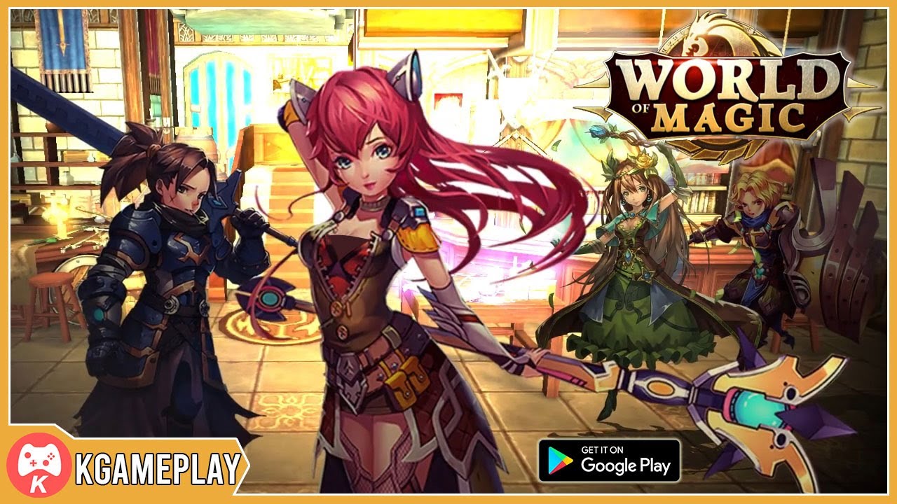 World of Magic Gameplay Android/iOS - YouTube