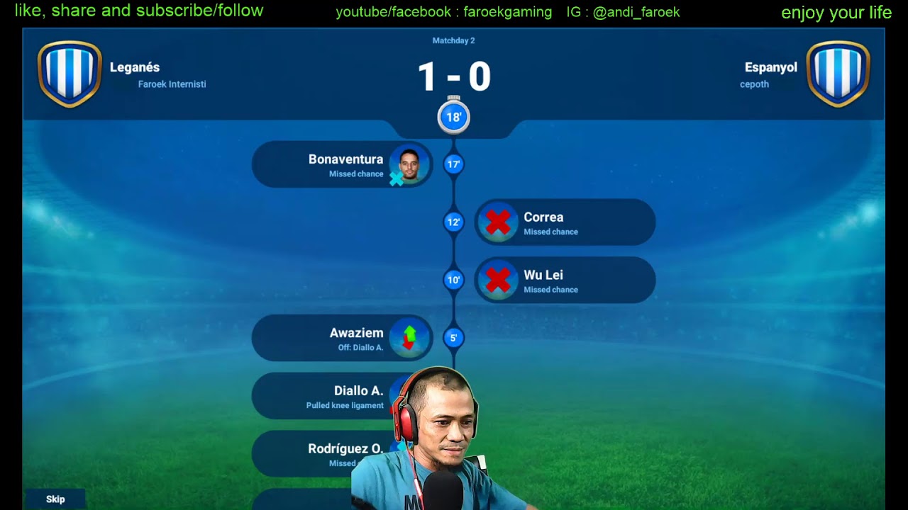 OSM Tactic : Juara Liga Champion dengan formasi Counter attack 532 dan ...