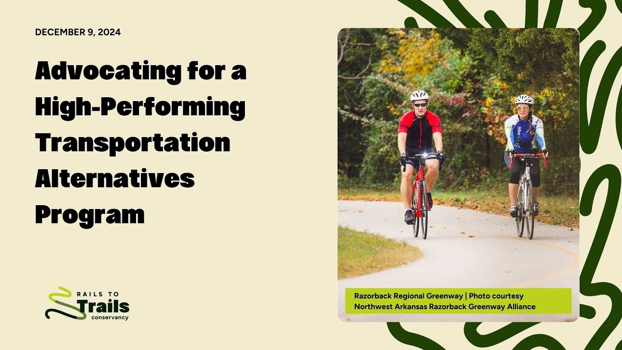 Advocating for a High Performing Transportation Alternatives Program ...