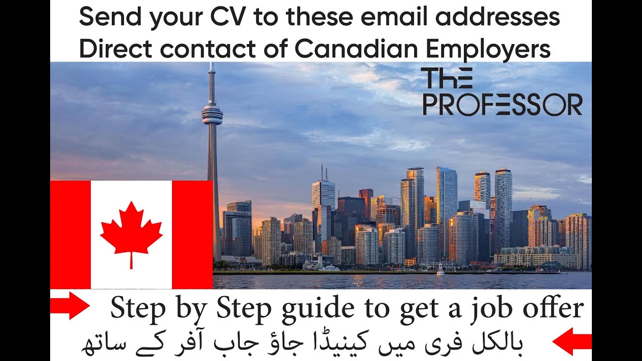 Go to Canada completely free with a job offer | Step by step guide for ...