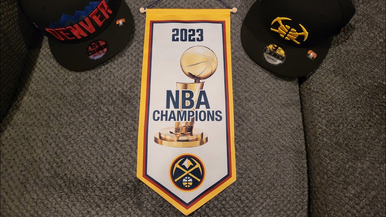 Denver Nuggets Replica 2023 Championship Banner Opening Night SGA Ring ...