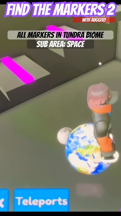 How to Find ALL MARKERS in TUNDRA BIOME: SPACE in Find The Markers 2 #roblox - YouTube
