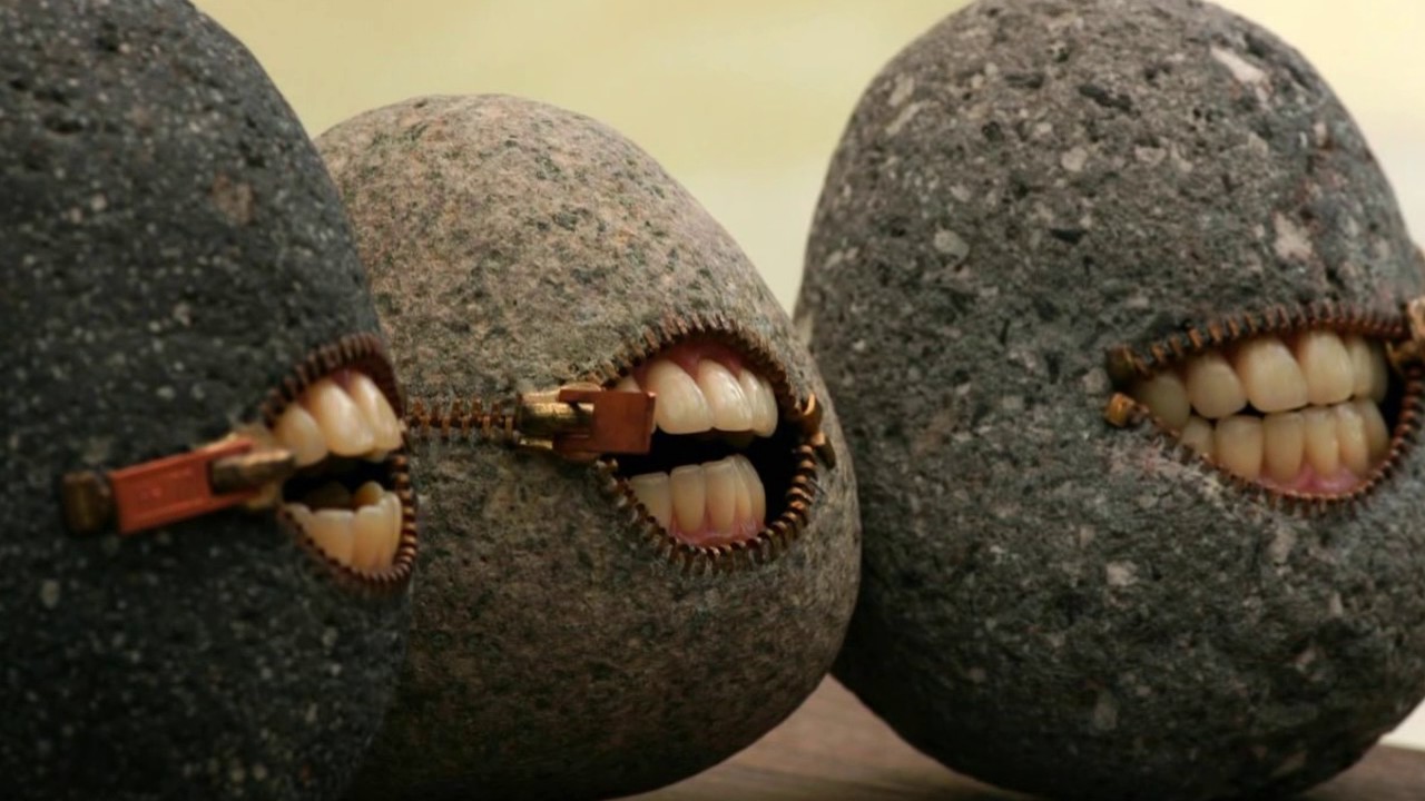 ROCKS WITH TEETH!!! - YouTube