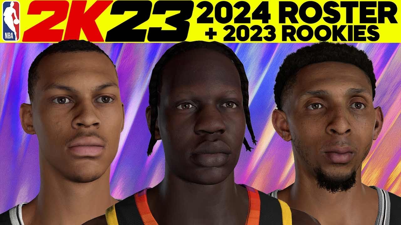 NBA 2K23 2024 ROSTER UPDATE V7.22 LATEST TRANSACTIONS + #NBA2K24 ...