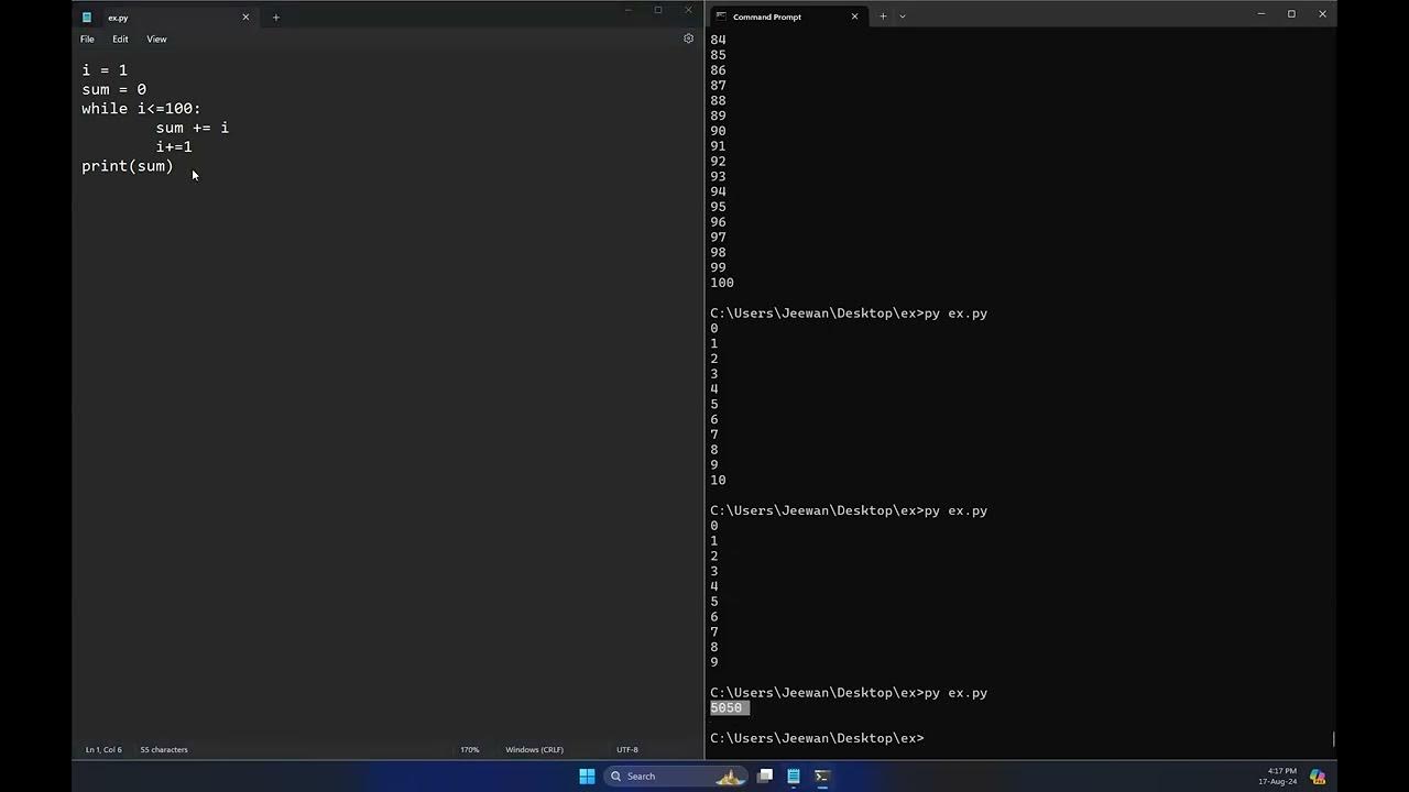 Python3 Loops Youtube
