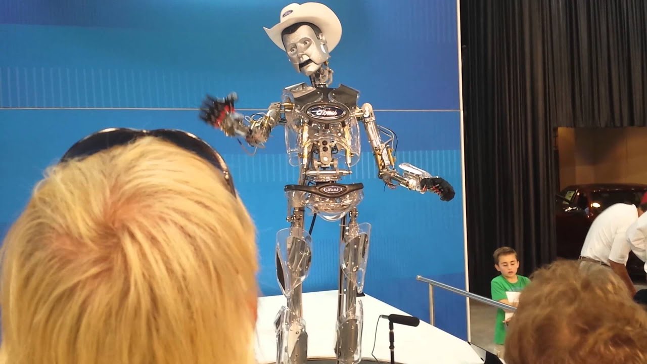 Hank the robot - YouTube