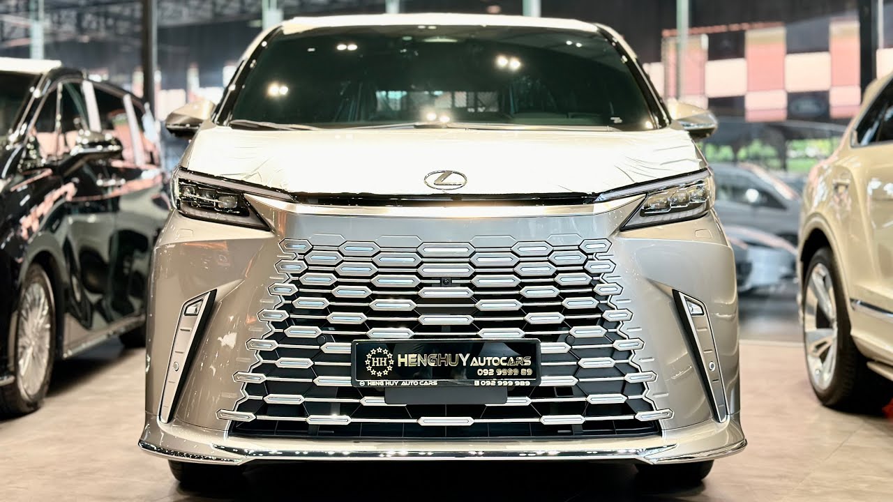 New Lexus LM500h 2024 Direct 4 - Luxury Minivan 6-Seater | Silver Exterior and Interior - YouTube