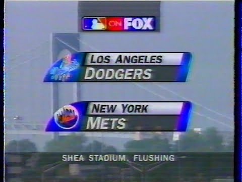 MLB on FOX - 1996 Dodgers at Mets - YouTube