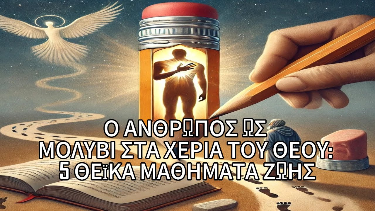 Ο ΑΝΘΡΩΠΟΣ ΩΣ ΜΟΛΥΒΙ ΣΤΑ ΧΕΡΙΑ ΤΟΥ ΘΕΟΥ: 5 ΘΕΪΚΑ ΜΑΘΗΜΑΤΑ ΖΩΗΣ - YouTube