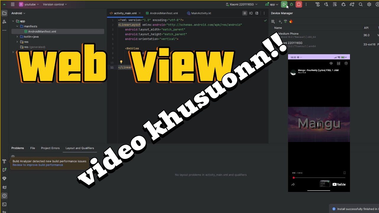 "Cara Menampilkan Website di Aplikasi Android dengan WebView - Android ...
