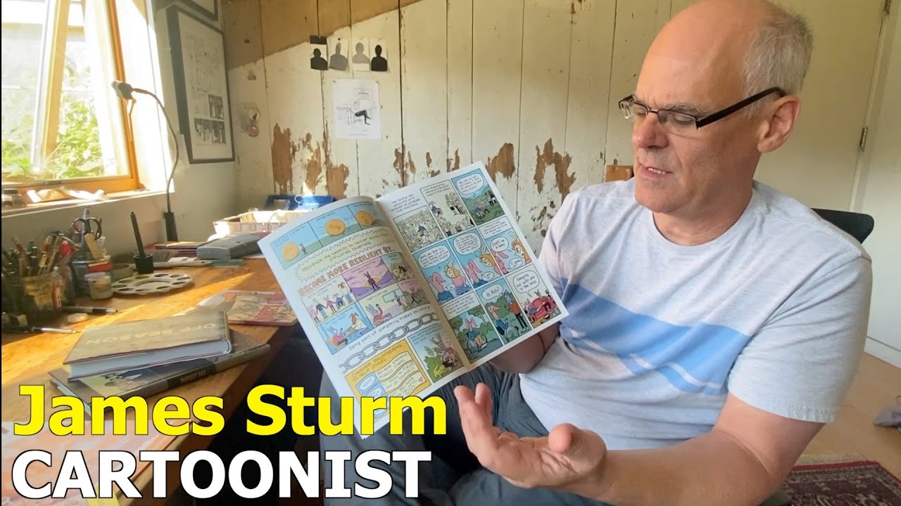 Vermont Cartoonist James Sturm - YouTube