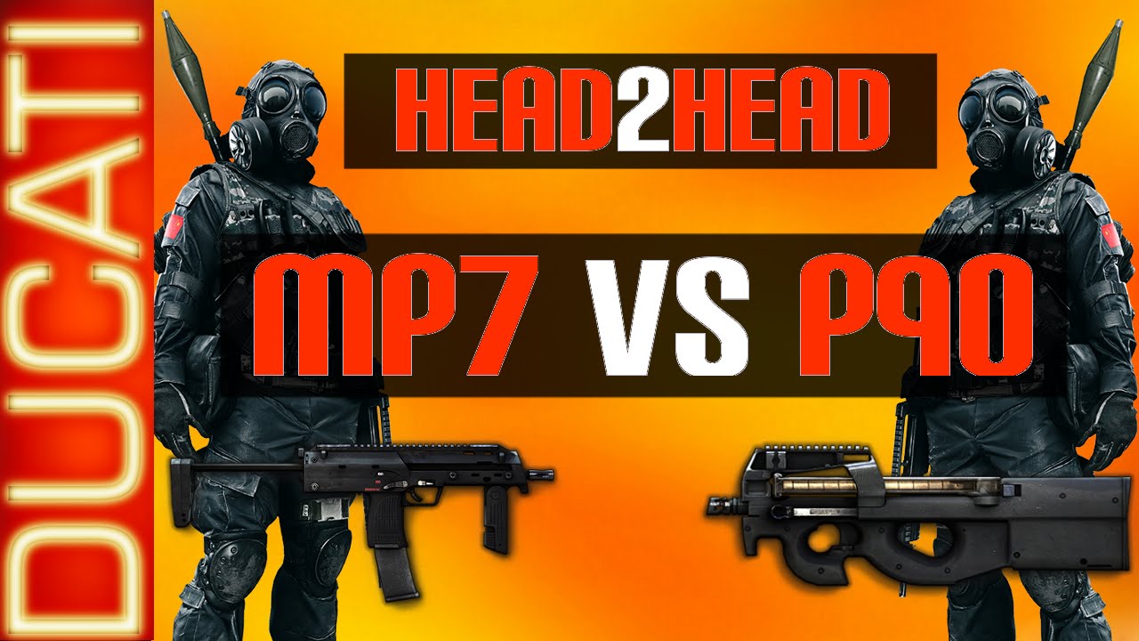 Head2Head: MP7 vs P90 (Weapon Comparison) - YouTube