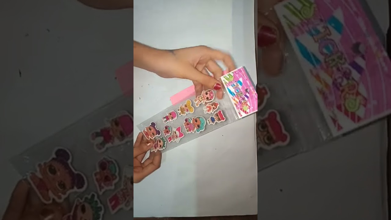 (day 6)pink challenge DIY cute scale - YouTube