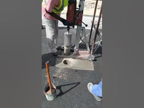 What is the use of Asphalt Core Sampling? - YouTube