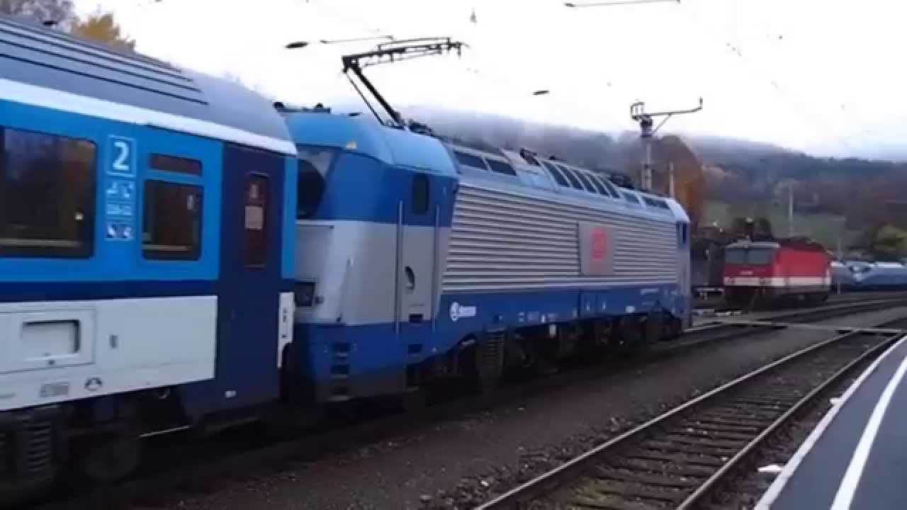 EC 172 Vindobona mit ČD-Zuggarnitur - YouTube