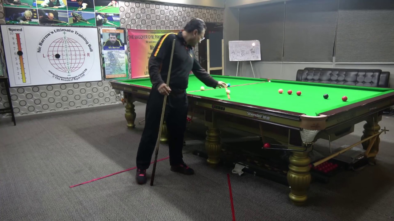 33. Snooker Coaching / Training! Line of Aim explained Part 2/2 By AQ ...