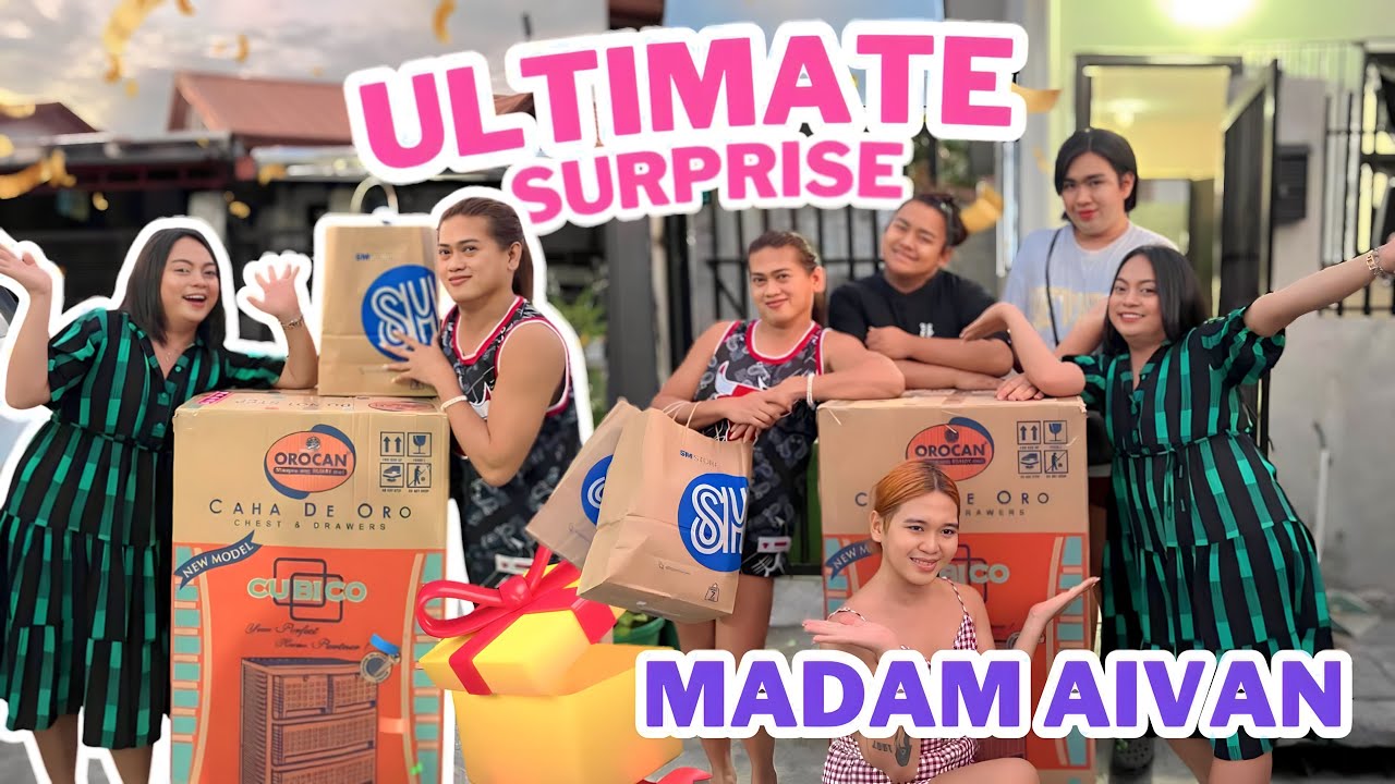 ULTIMATE SURPRISE KAY MADAM AIVAN WITH BAKLA NG TAON! (BONGGA NA ...