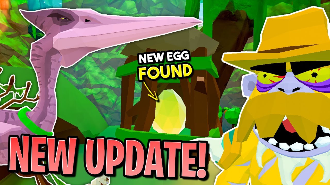 Testing The NEW TERRORDACTYL UPDATE + New GOLDEN EGG Location! (UG VR ...