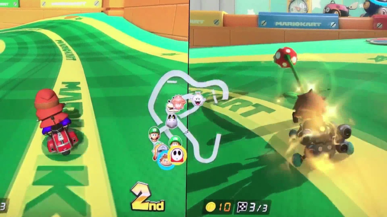 Nintendo Switch: Mario Cart 8 Deluxe - YouTube